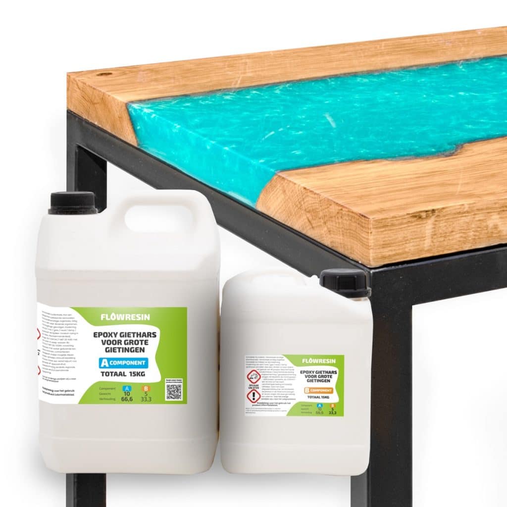 FLOW RESIN Epoxidharz-Beschichtung Transparent UV – Flowresin.com